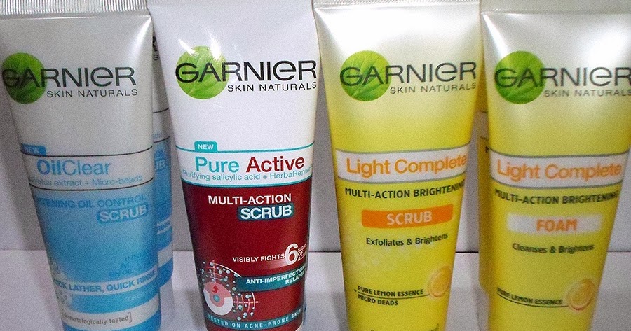 BODY: Garnier's Multi-Action Brightening Scrub Facial Wash | Lady ...