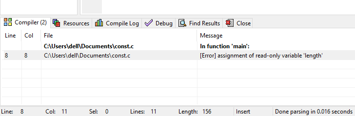 C Programming: What are Constants in C with examples and interview ...
