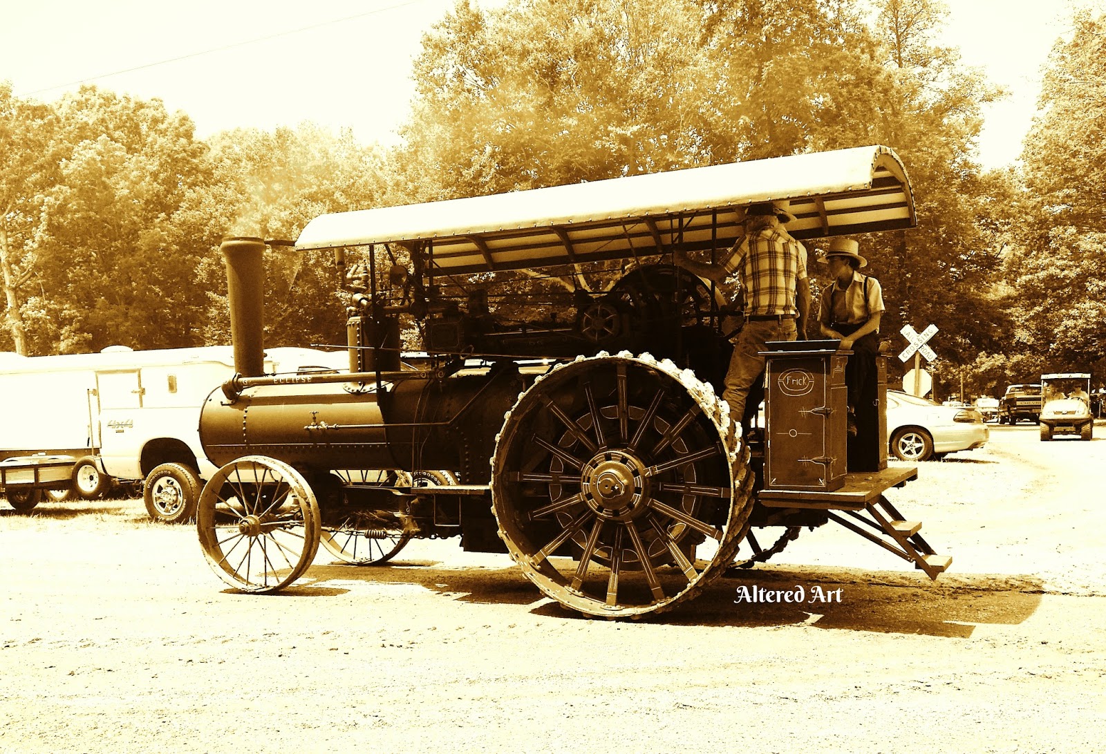 Life on Delmarva: Gas and Steam Engines | Vintage Eclipse & Frick ...