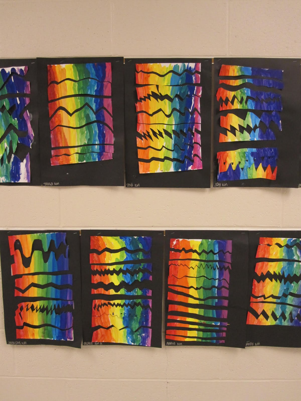 The Clever Feather: Rainbow Vertical & Horizontal