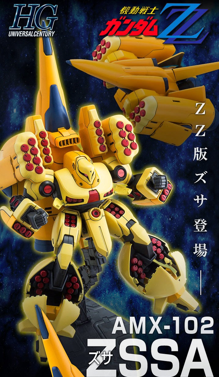 GUNDAM GUY: P-Bandai Exclusive: HGUC 1/144 AMX-102 Zssa (Mobile Suit ...