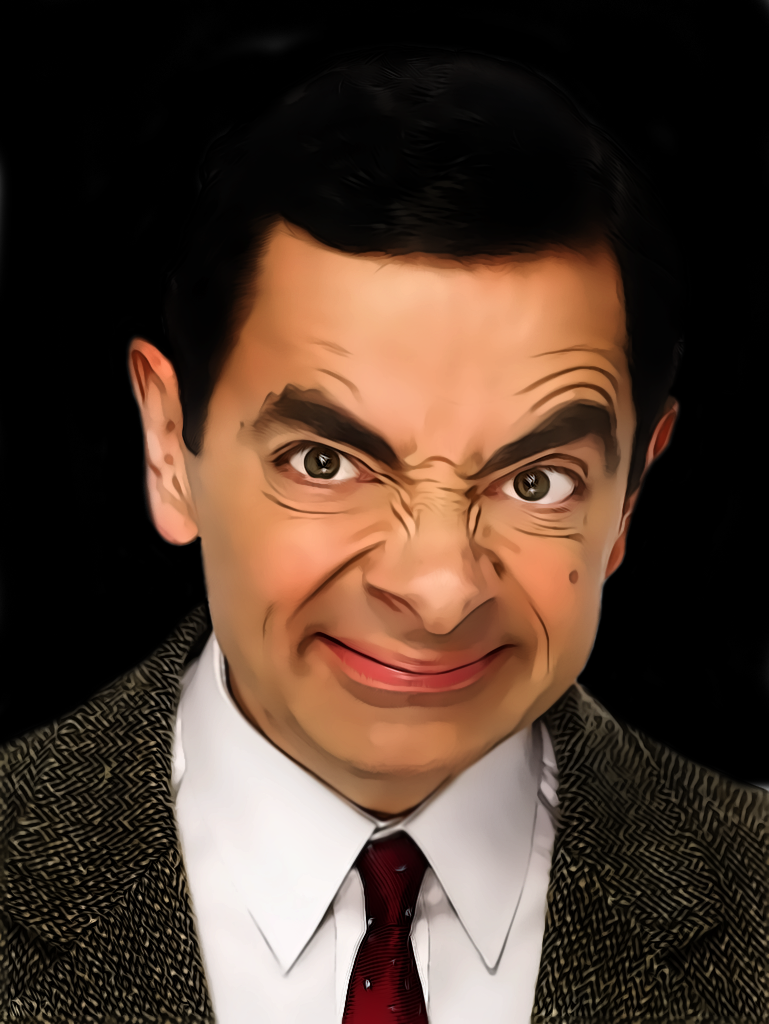 Mr. Bean Painting | Mr. Bean Photo Gellary
