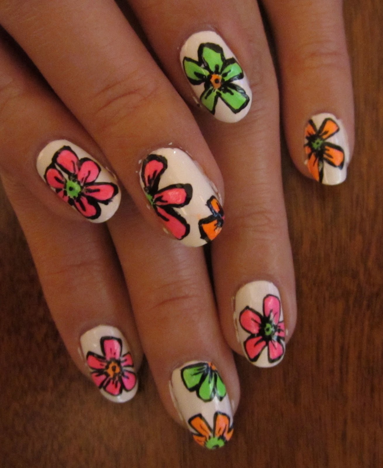 The Nailbourhood: Nail Art Inspired by Finger Painted (blog)!