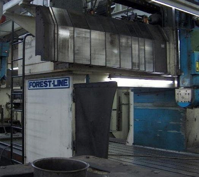 중고 대형 공작 기계 : FOREST-LINE 플라노 밀러 Control: CNC : Fanuc 11 MF