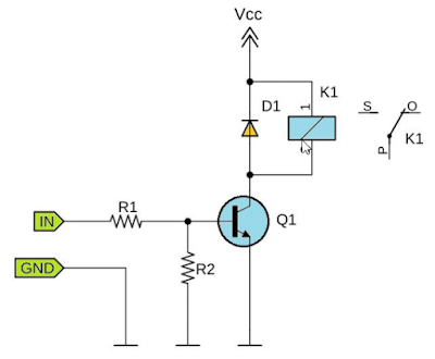 Electgpl Electrónica: Transistor como Interruptor bipolar BJT - Corte y Saturación