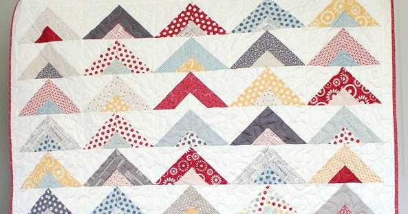 Tutoriales de Patchwork: QUILT TRIÁNGULOS