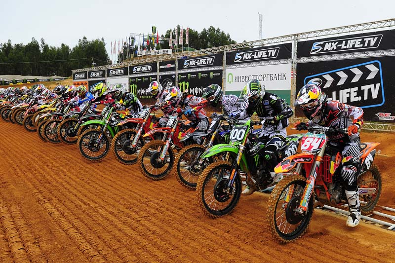 Motocross una pasión y un estilo de vida: Concepto de motocross