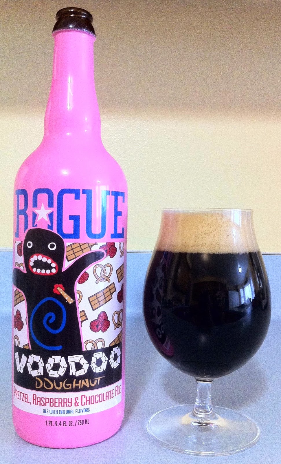 Looking for empty ROGUE Voodoo Donut (raspberry/choc/pretzel) Bottle ...