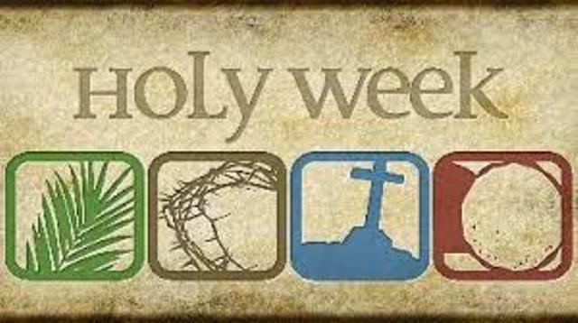 What in the World?: A Holy Week and an unholy world