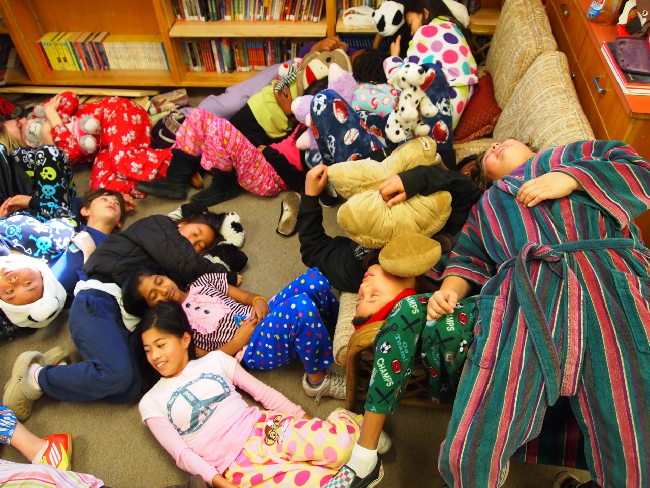 Because of Time - ISM: Read Across America/Pajamas Day