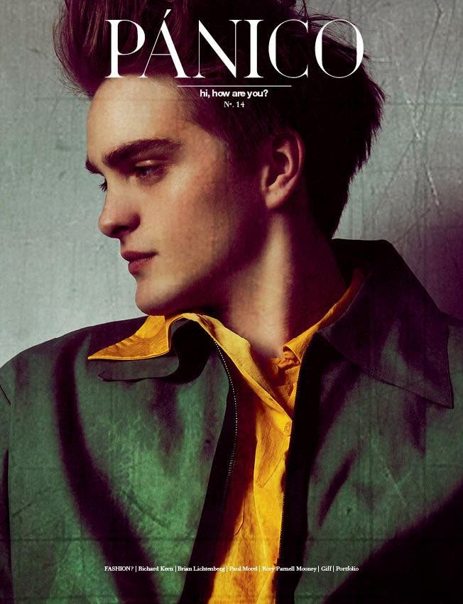 Robert Laby en portada de Pánico Magazine No. 14