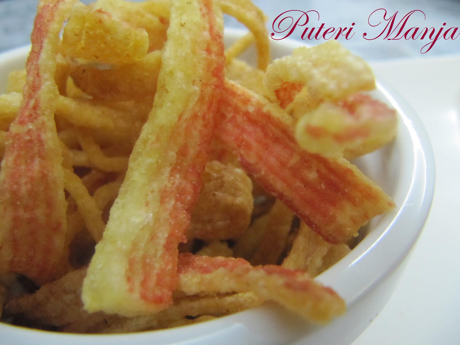 RASA-RASA SELERA PUTERI MANJA: FRIED CRAB FILAMENT STICKS