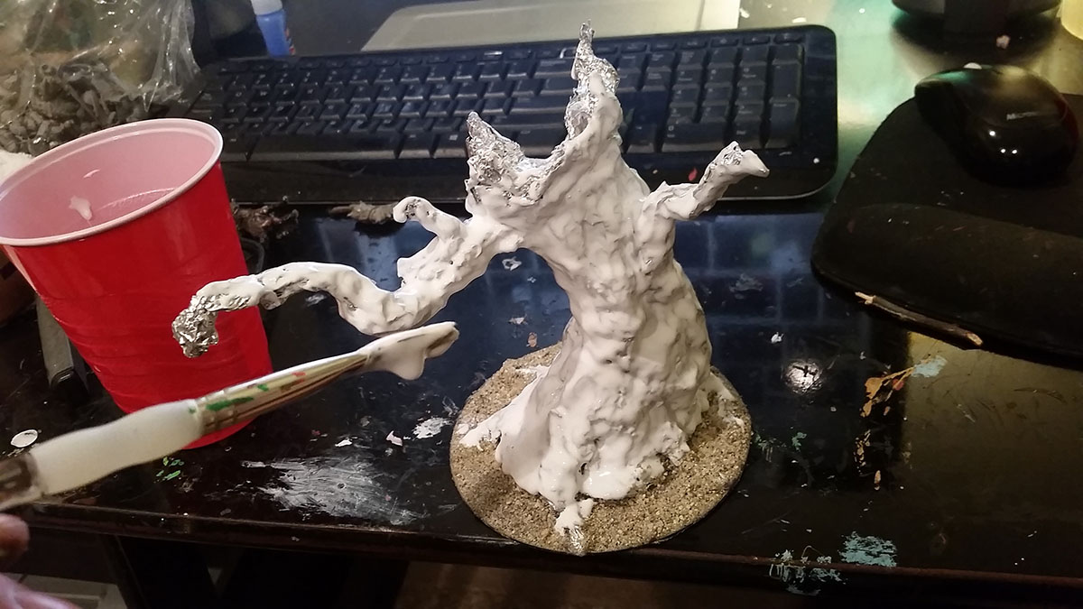 Dice Wrath: DIY Terrain: Gnarly Tree - Circle of Orboros Devastation ...
