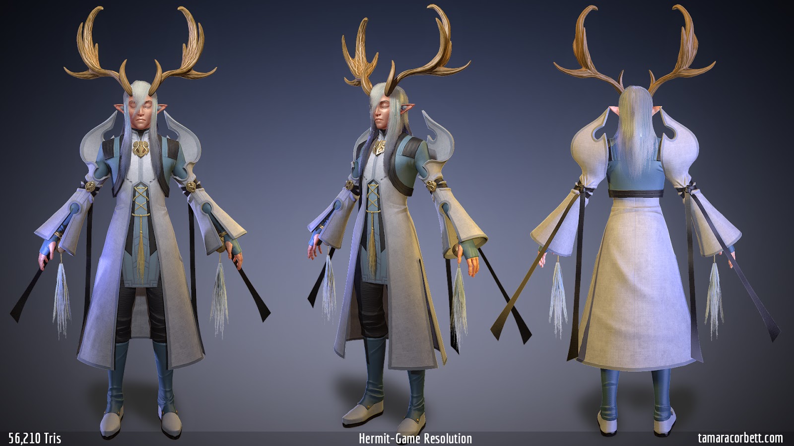 Developing Art Blog: Hermit- Character FINAL