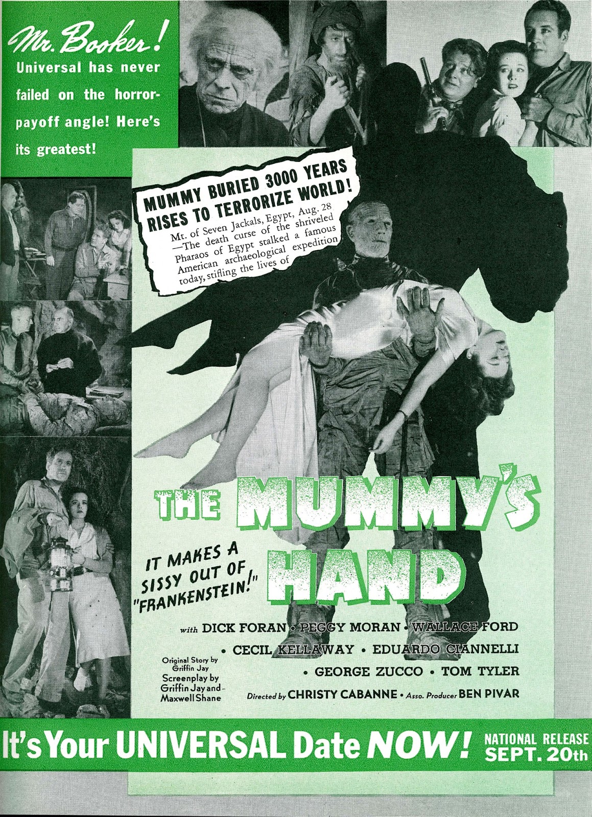 The Mummys Hand Poster