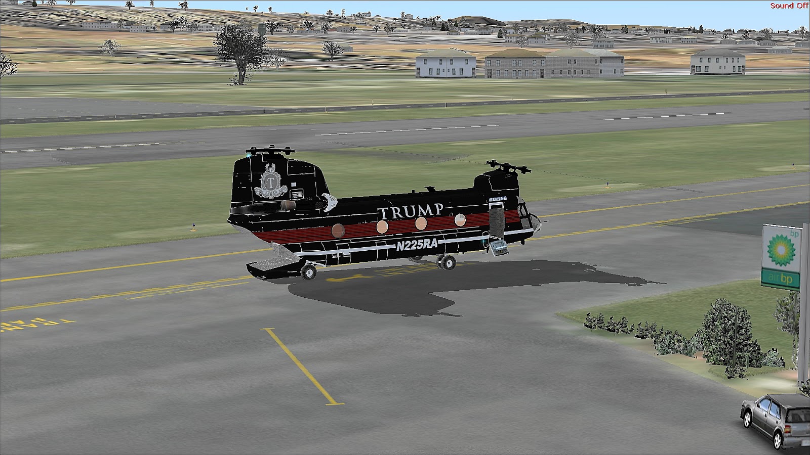 Helijet: Boeing Chinook N225RA Trump Shuttle