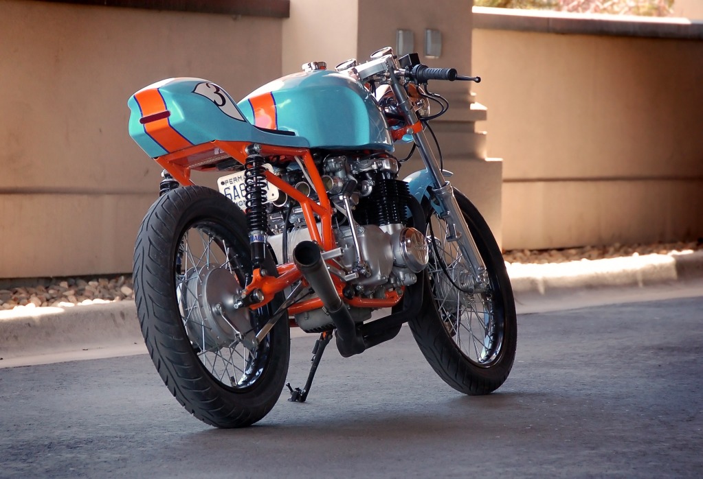 Cafe Racer Special: Honda CB 550 Gulf Le Mans Cafè Racer