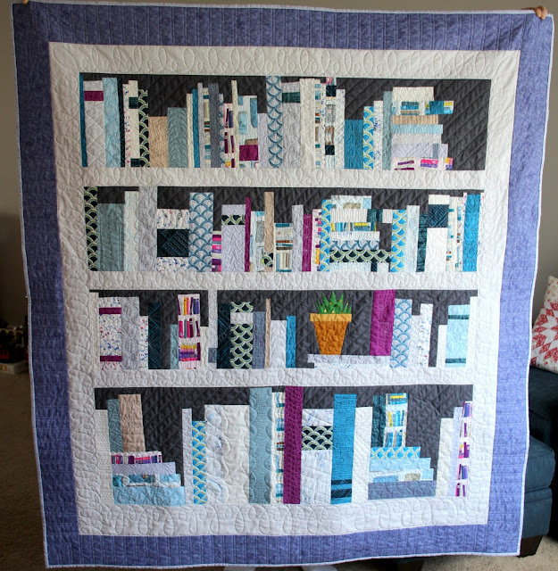 Library Quilt & Birds - Stories from the Sewing Room
