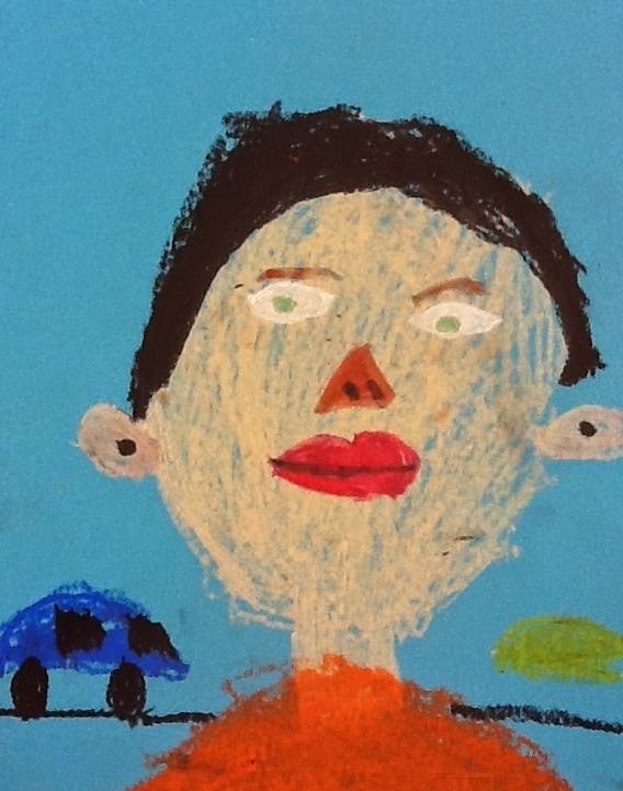 Into The Woods Road Art Studio: Kindergarten Self Portrait Books