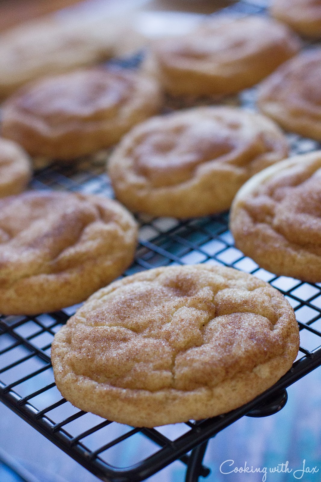 Cooking with Jax: Snickerdoodles