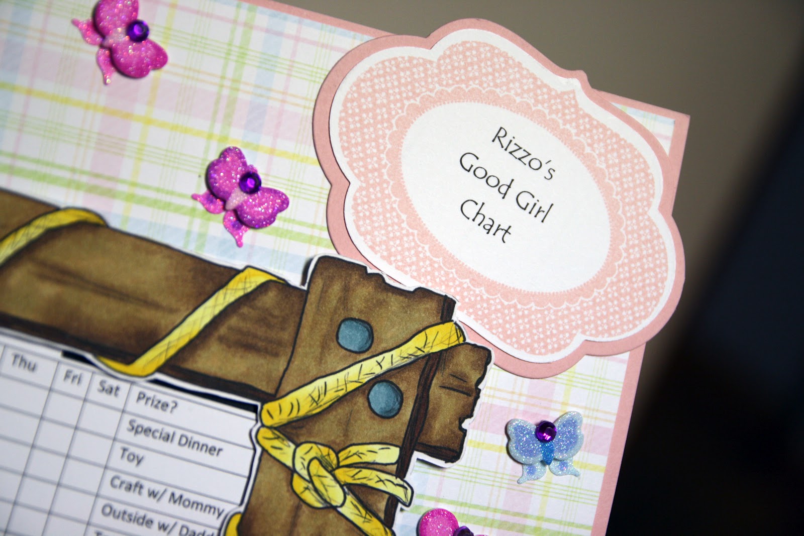 Craft Out Loud: Rizzo's Good Girl Chart