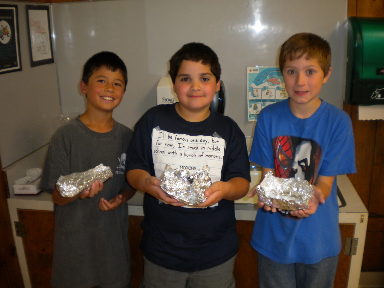 Mrs. Tuttle's Fourth Grade: Tin Foil Boats
