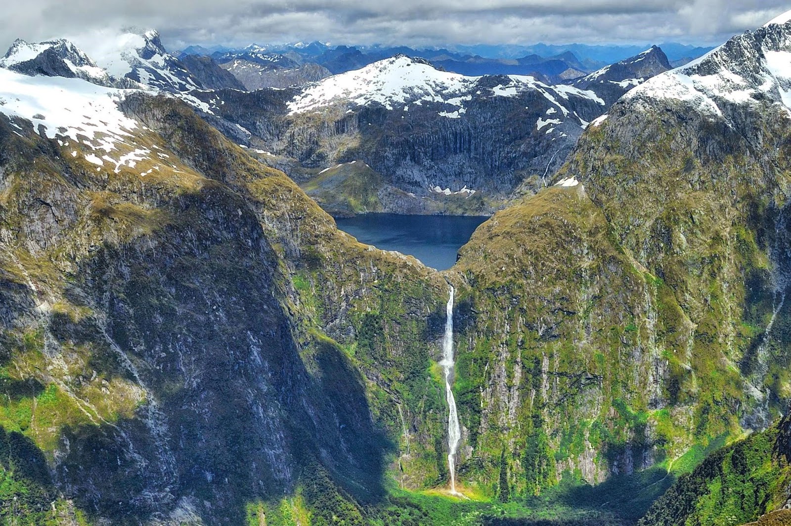 5-five-5: Sutherland falls (Fiordland - New Zealand)