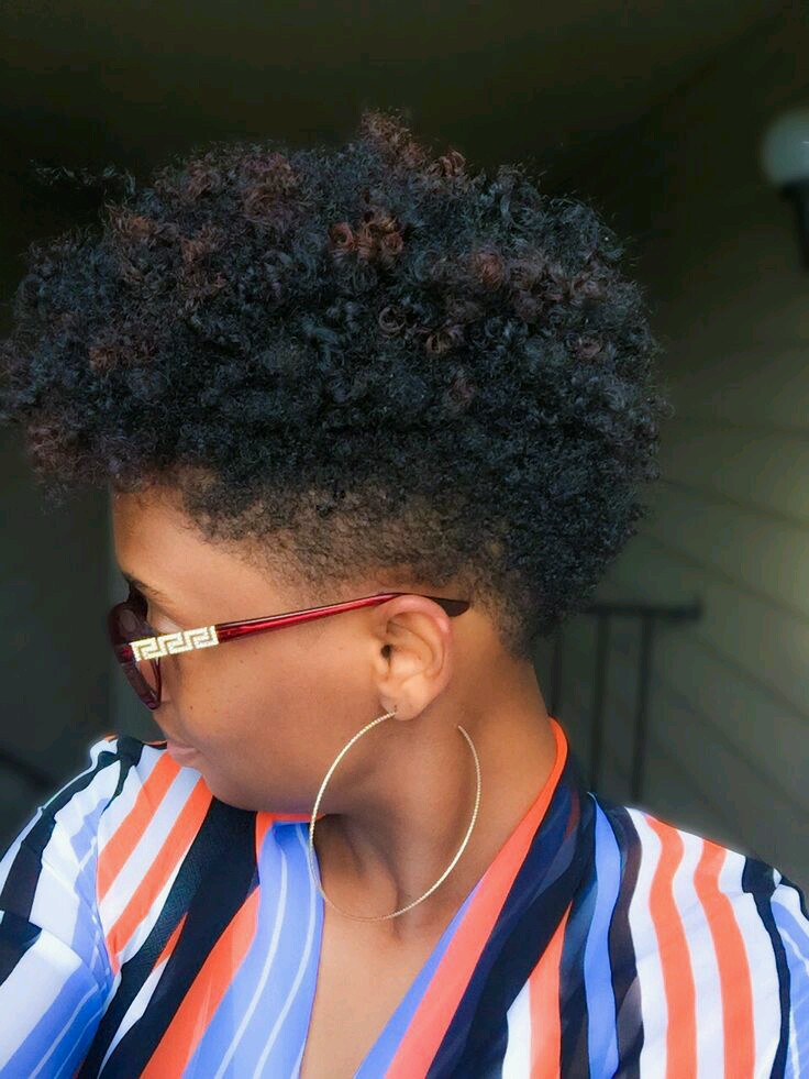 Hair CHALLENGES: TWA Tappered Cut Hairstyles