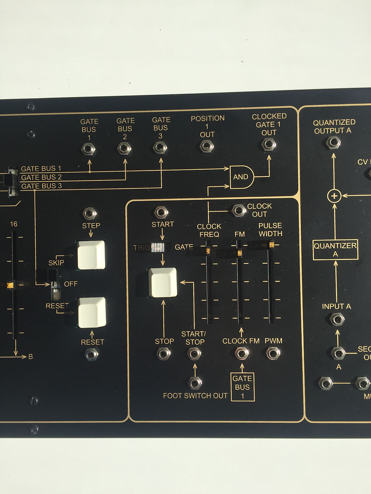 MATRIXSYNTH: ARP 1601 Sequencer (16 Step Analog Sequencer Clone)
