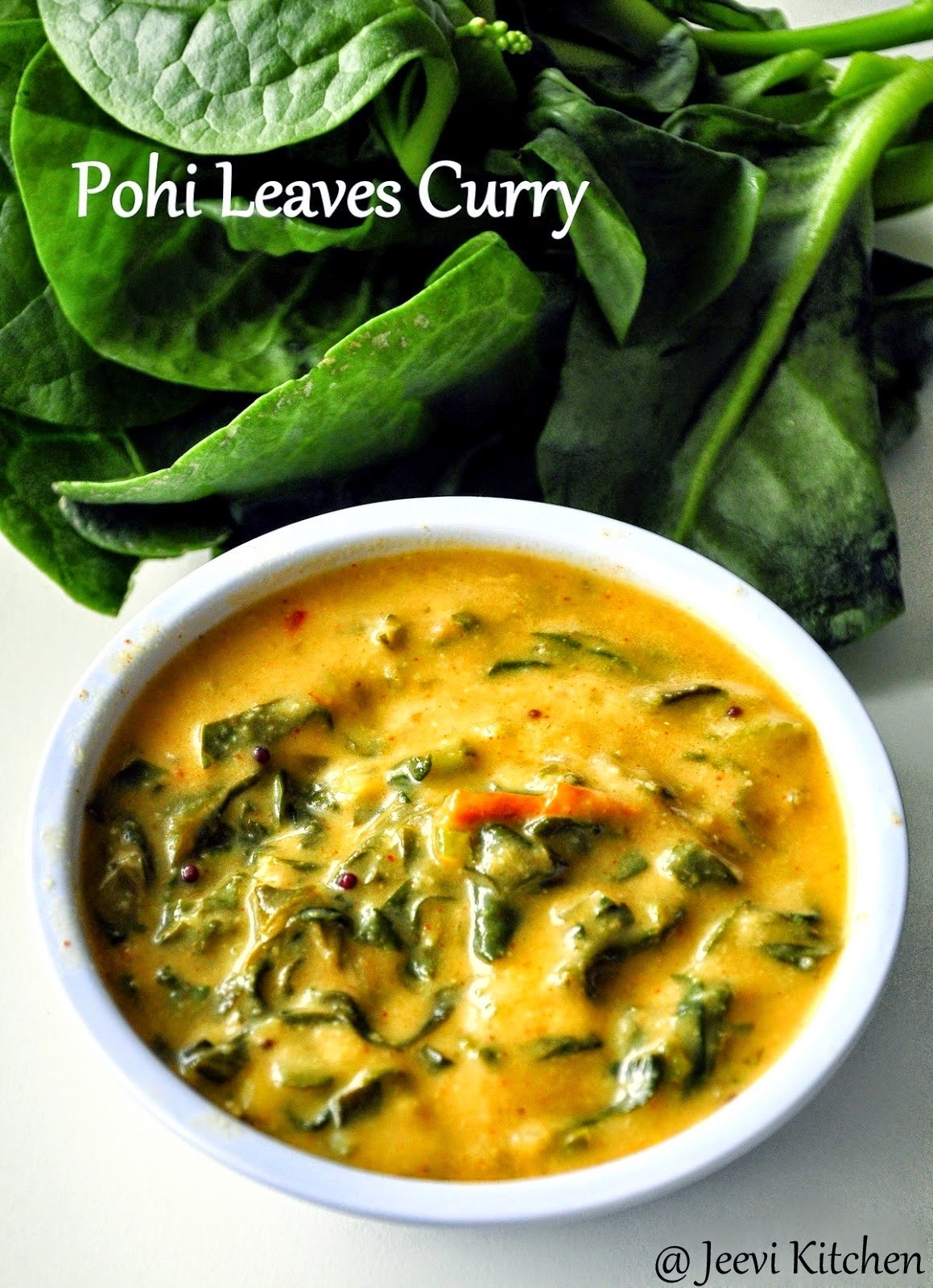 Jeevi Kitchen: Pohi leaves/Kodi Pasali Curry