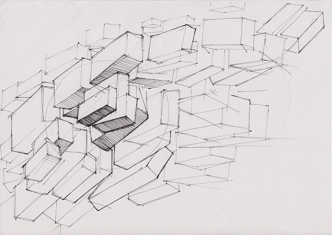 Louis learns to draw: Roller