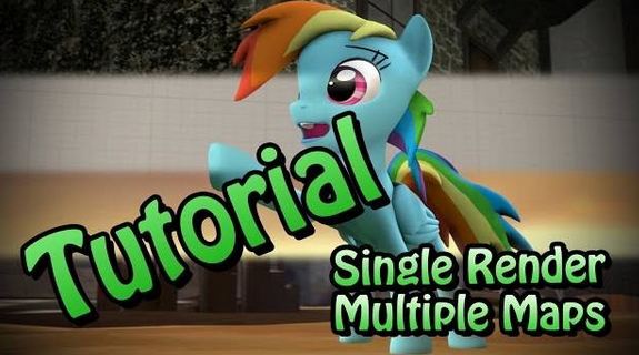 Equestria Daily - MLP Stuff!: SFM Tutorial: Multiple Maps in 1 Render