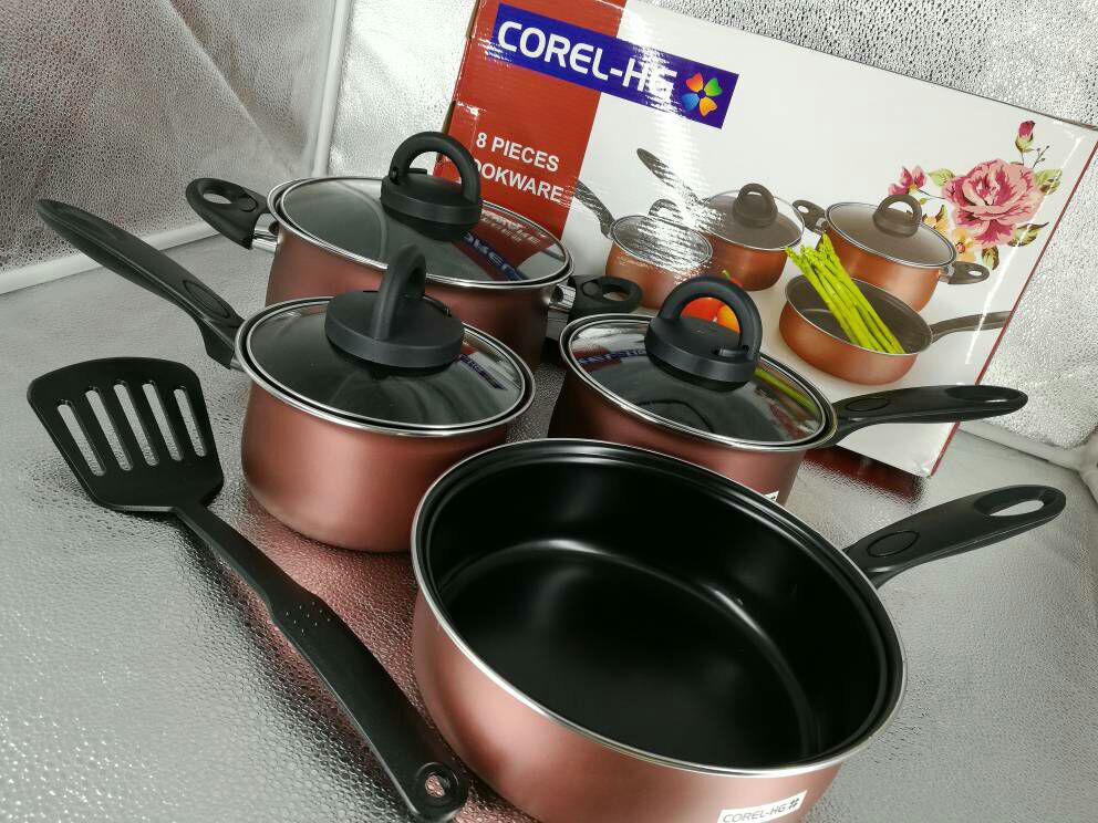 Kedai Yusya: SET PERIUK EVO COREL - HG