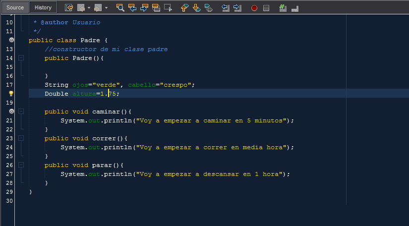 Herencia en Java ~ Brian Hernández García
