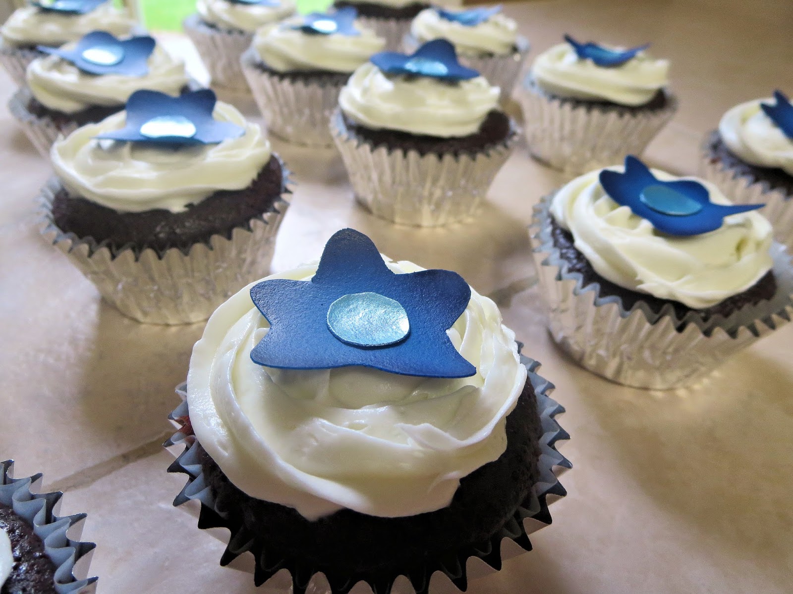 My Cake Corner: Flower Cupcakes - September 2014