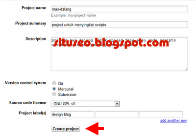 Cara Menyimpan File JavaScript Melalui Hosting Google Code