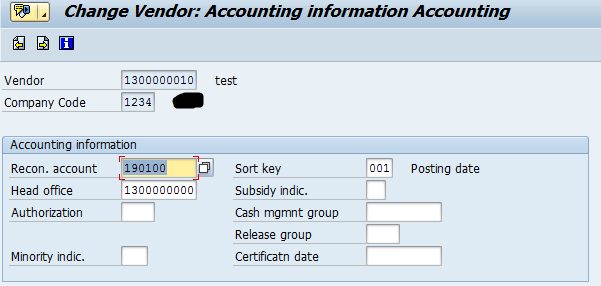 SAP FICO Central: Head Office and Branch concept demostrated for both ...