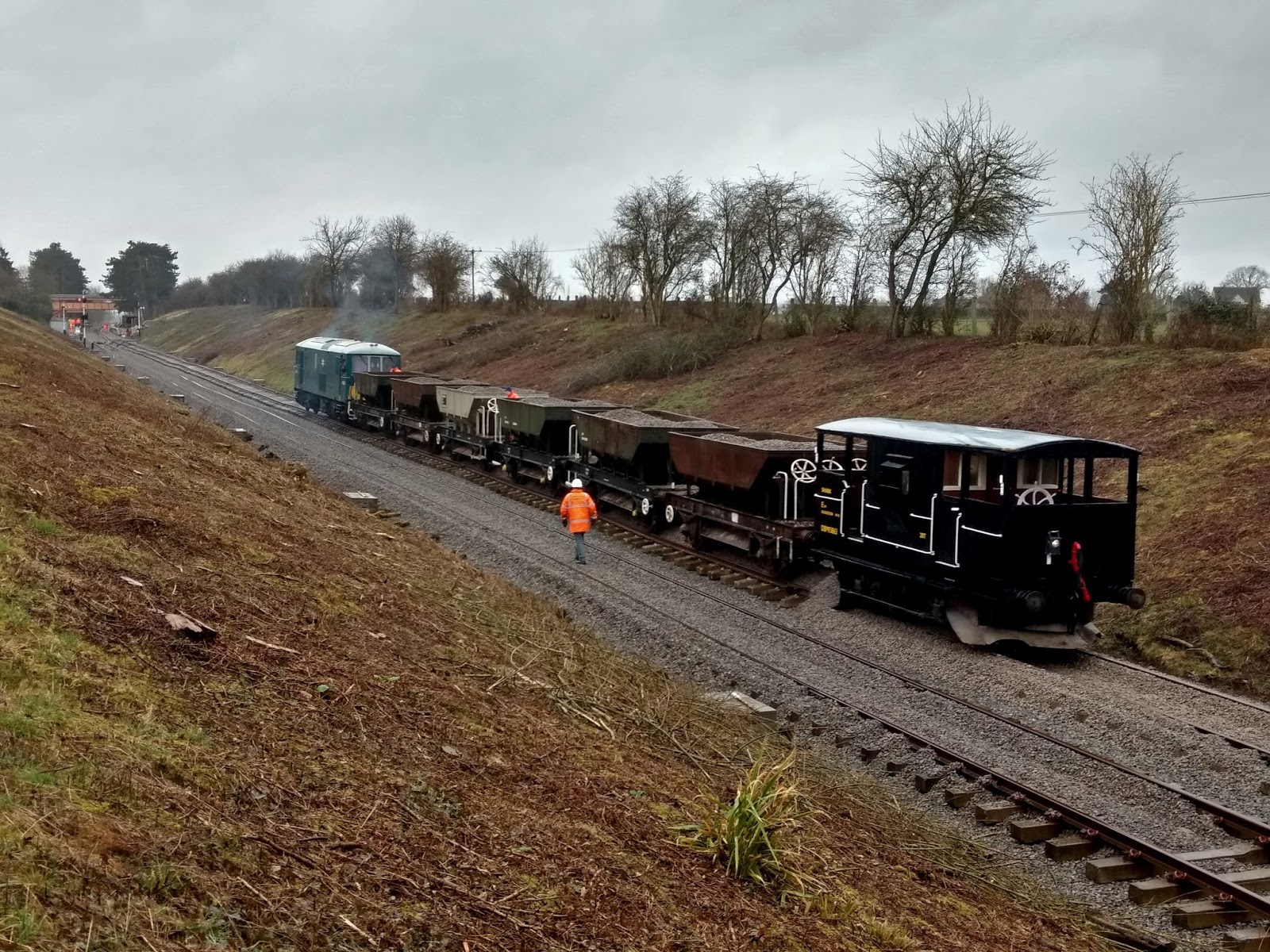 Extension Blog: Ballast trains to Broadway