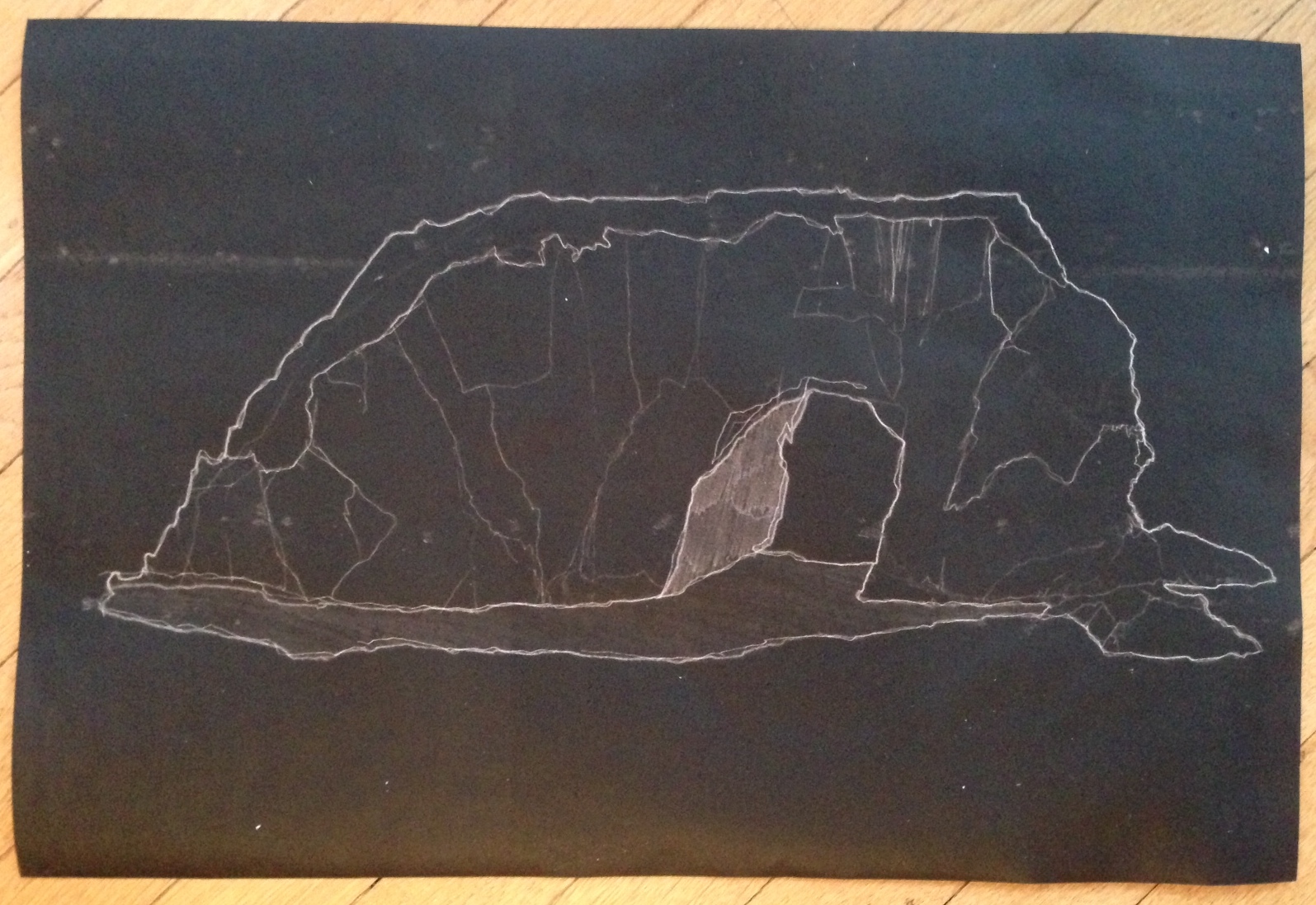 Heidi McDowell: Trace monotype