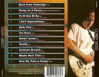 SouthernBluesRock: Corby Yates 2001 Corby Yates