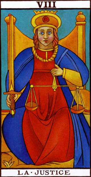 Tarot Zen Reiki: A Justiça - Arcano VIII