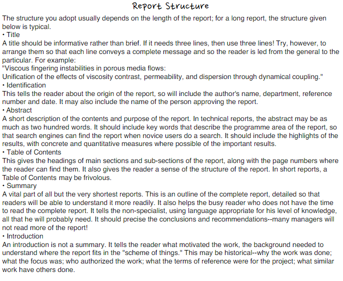 Mr Kelly's Cambridge Proficiency Blog: How to Write a CPE Report