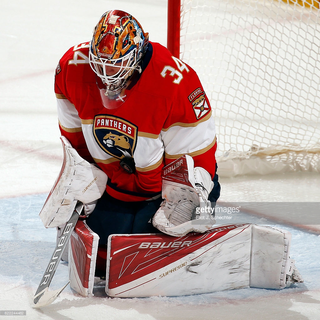 I Love Goalies!: James Reimer 2016-17 Mask