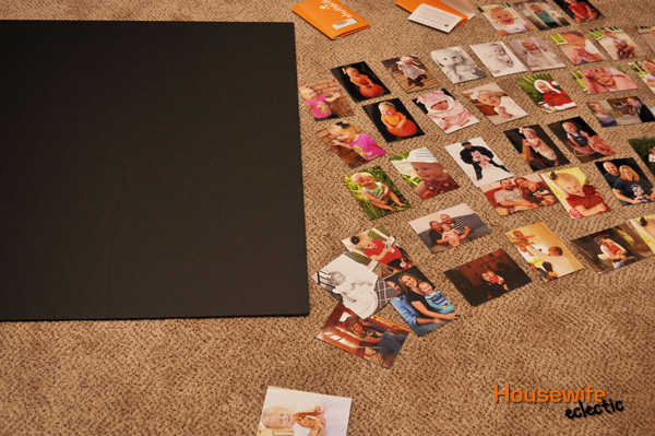 How to Make A Large Photo Collage - Housewife Eclectic