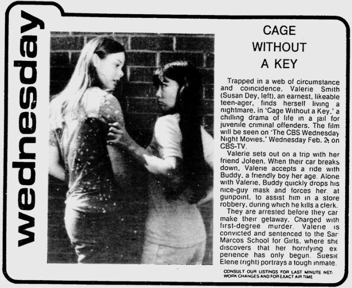 Everything Susan Dey: Susan Dey in Cage Without a Key
