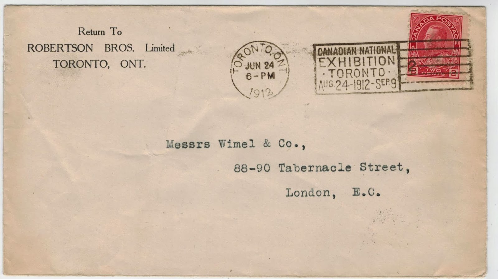 Postal History Corner: 6. United Kingdom and Empire/Commonwealth Letter ...