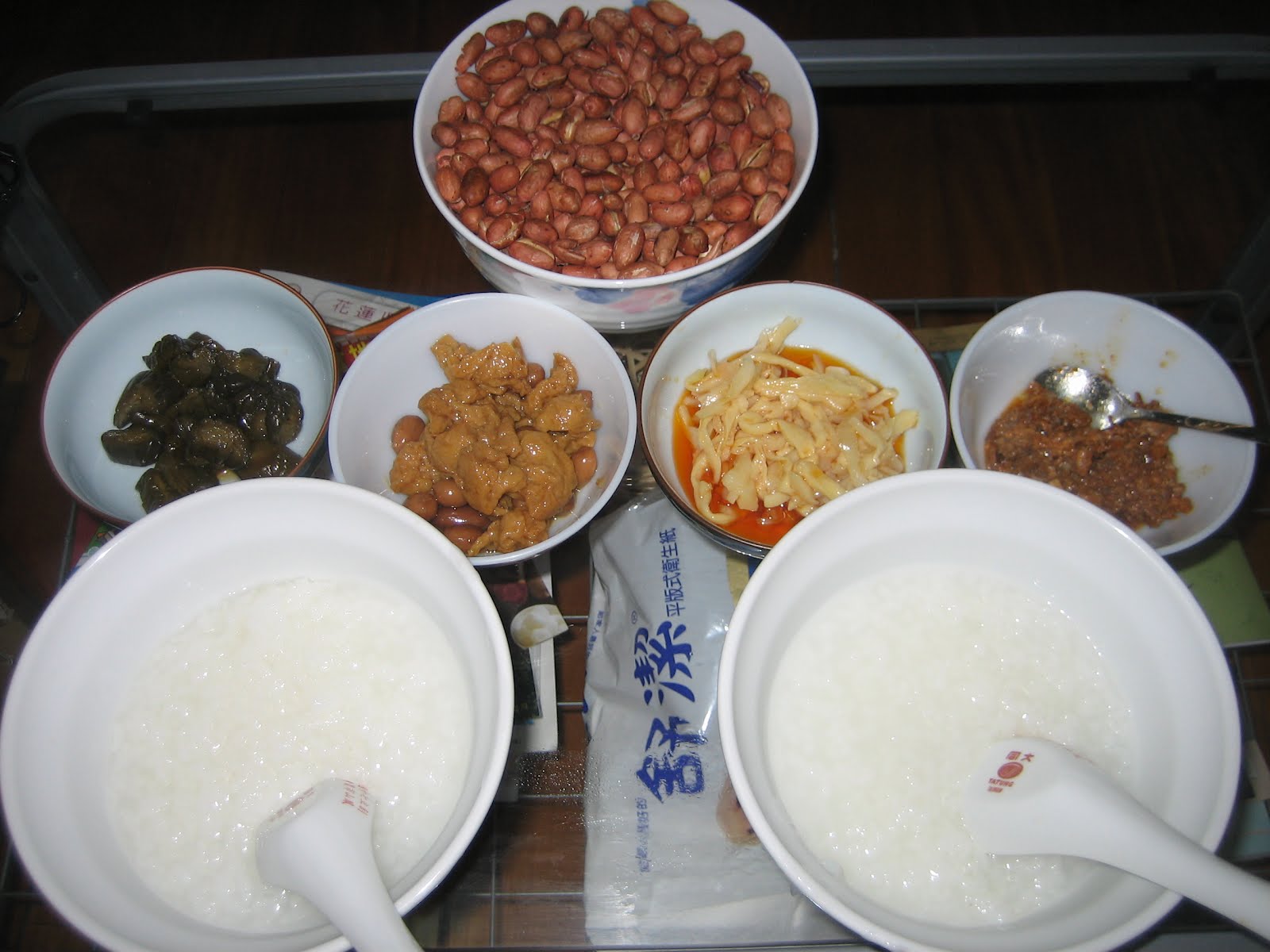 Brian's Taiwan: Home cookin': Morning porridge