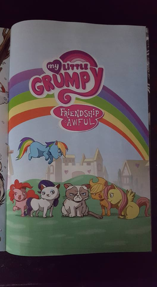Grumpy Cat My Little Pony