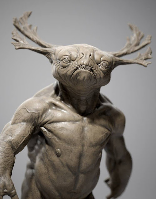 Creature Sculpture | Redshift Render Blog