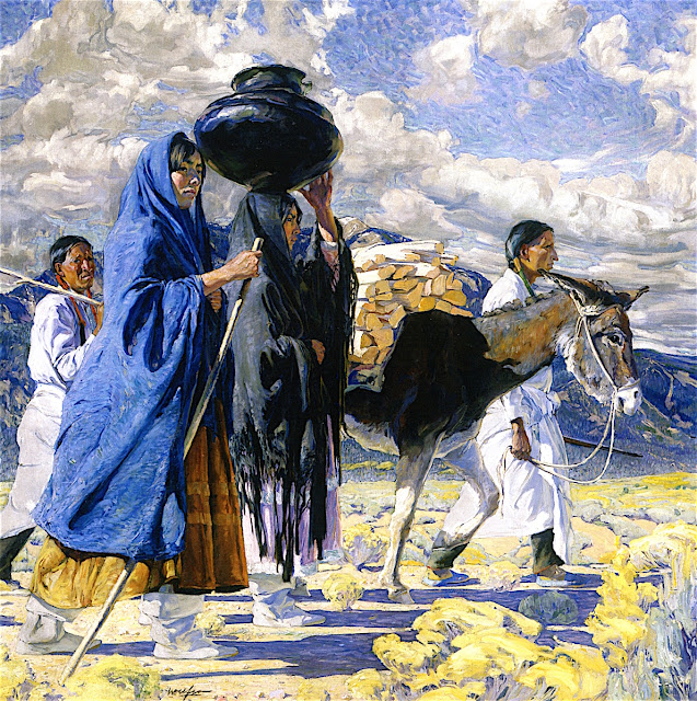 Viático de Vagamundo: Desert by Walter Ufer